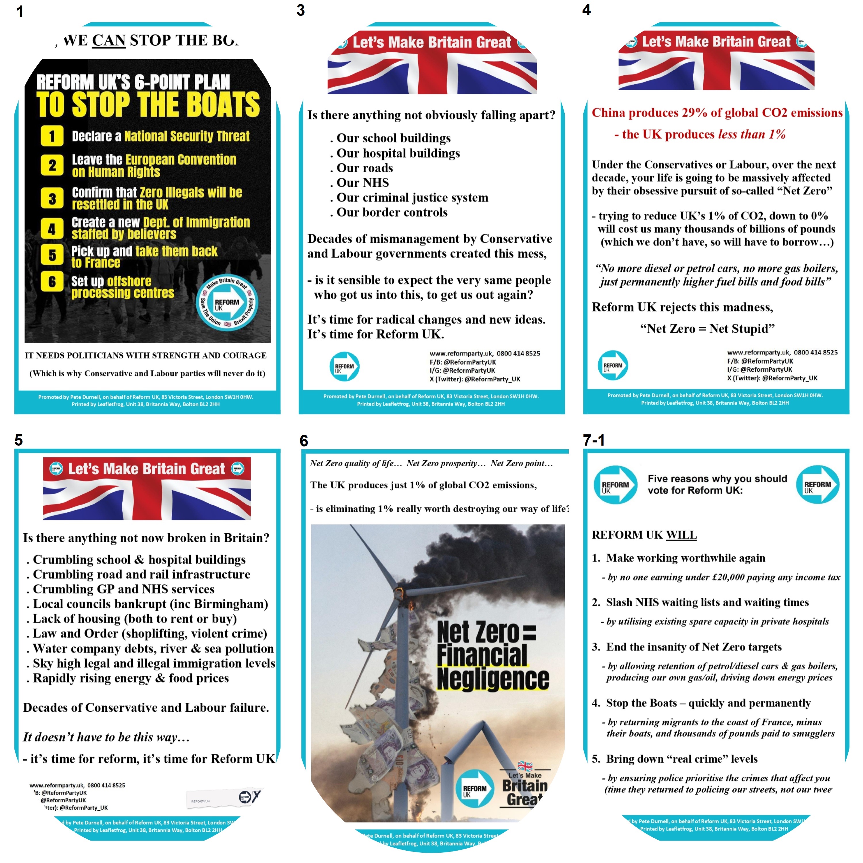 Generic Leaflets | Pete Durnell